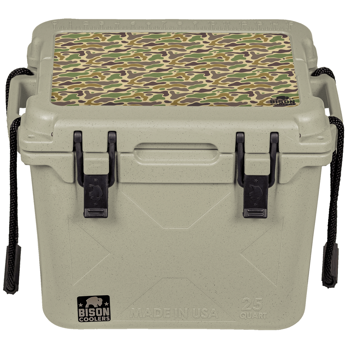 25 Qt Duck Camo Cooler - Bear Proof & Made in USA – Bison Coolers