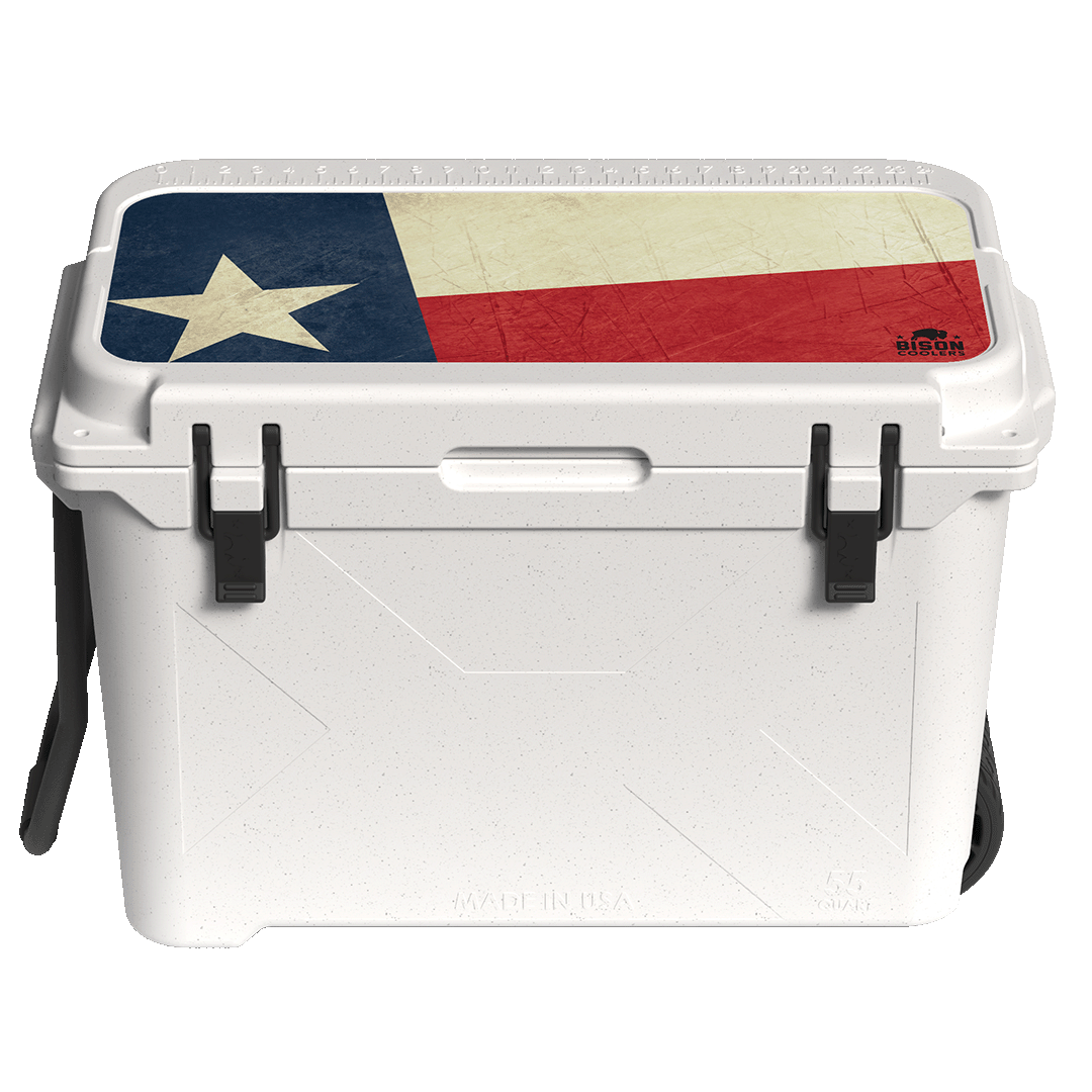 55 Qt Texas Wheel Cooler - Proudly Made in the USA – Bison Coolers