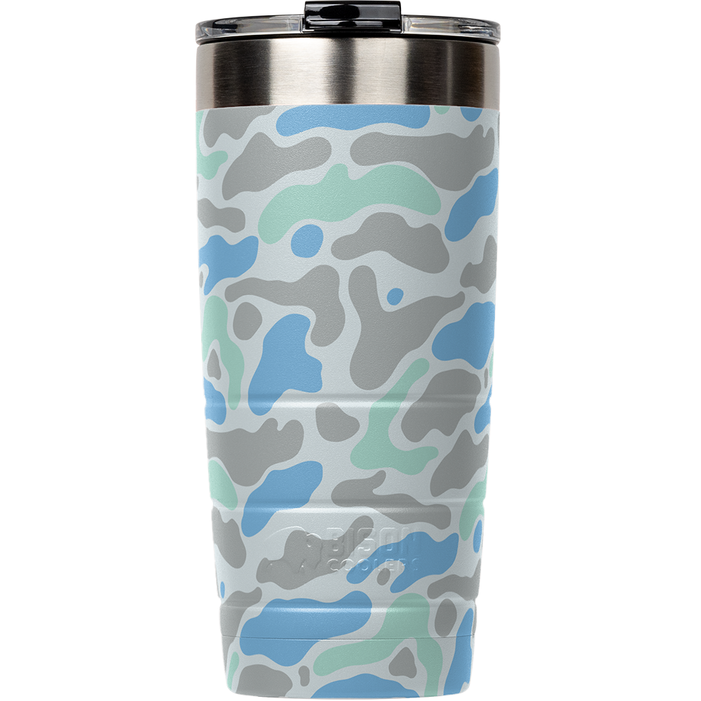 Saltwater Camo 22oz Tumbler - Adventure-Ready – Bison Coolers