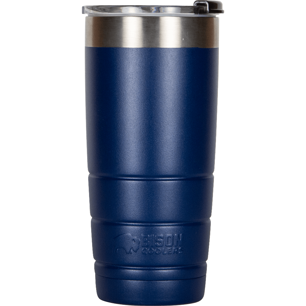 Navy 22 oz Bison Tumbler - Bison Coolers